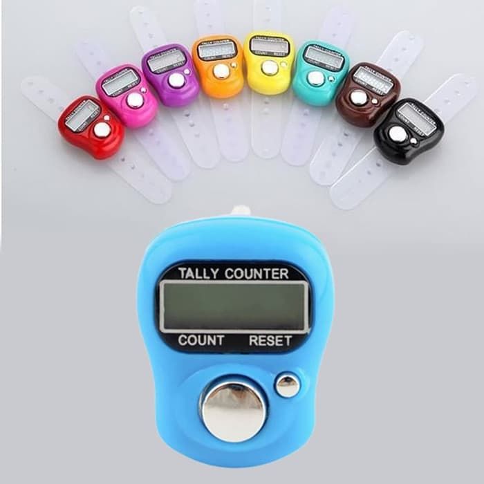 Alat dzikir Digital Tasbih mini digital Finger counter penghitung ...