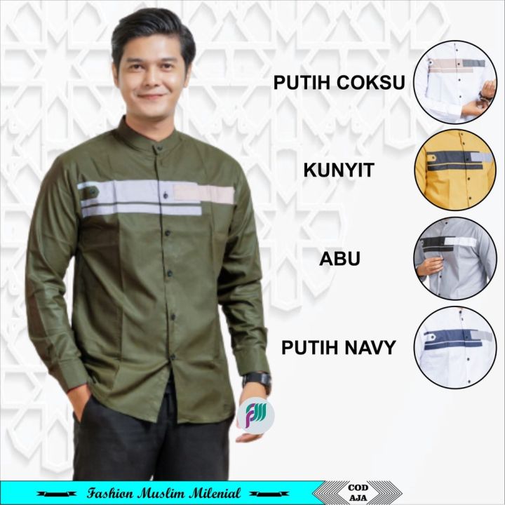 Baju Koko Gus Azmi Hadroh Syubannul Muslimin | Lazada Indonesia