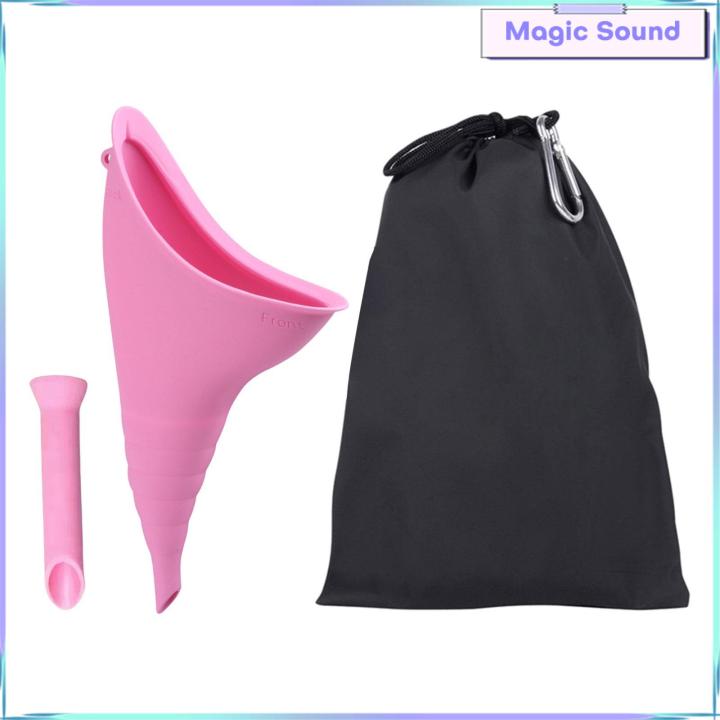Magic Sound Women Urinal Device Soft Portable Reusable Silicon for Car ...