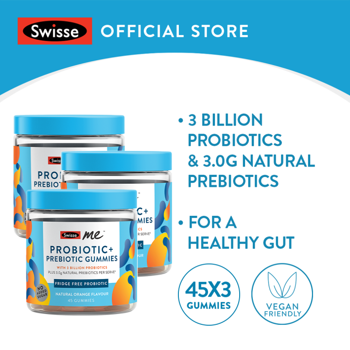 [EXP 31 DEC 2025] [Triple Pack] Swisse Adults Probiotic + Prebiotic ...