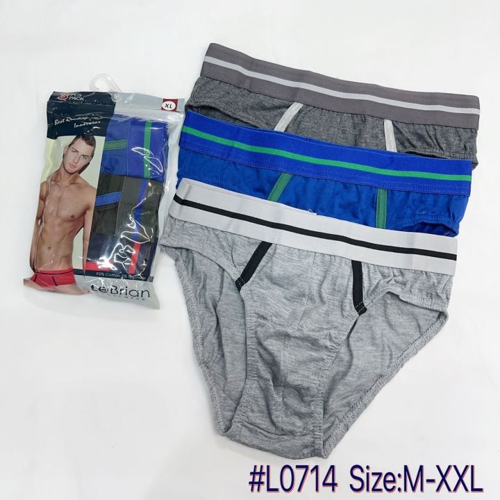 3 IN1 LE BRIAN BRIEF FOR MEN S #L0714 | Lazada PH