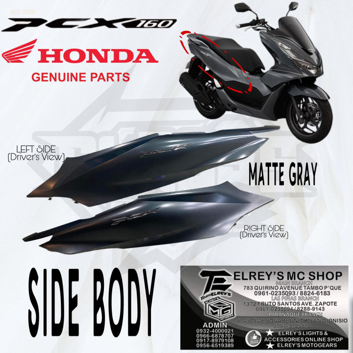 BODY COVER (MATTE GRAY) FOR HONDA PCX 160 | Lazada PH