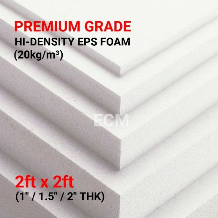 PREMIUM GRADE ! (2ft X 2ft) HIGH DENSITY EXPANDED POLYSTYRENE / EPS ...