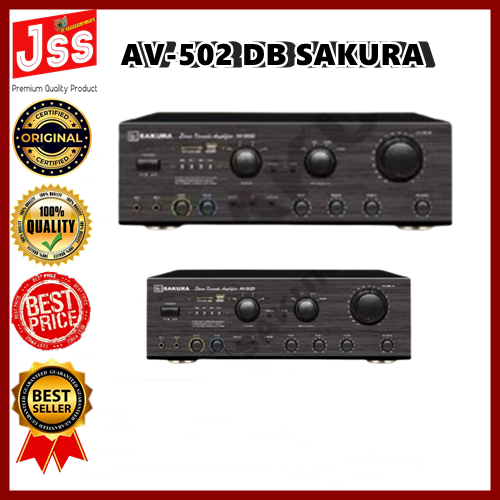 AV-502 DB SAKURA KARAOKE AMPLIFIER Classic Audio-official (Original) | Lazada PH