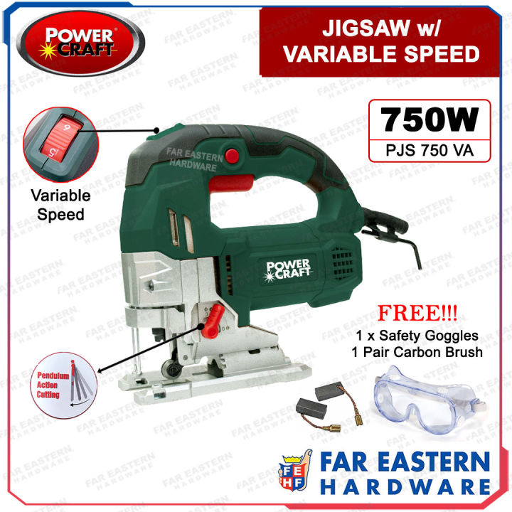 POWERCRAFT Heavy Duty Jigsaw 750W w/ Variable Speed PJS 750 VA | Lazada PH