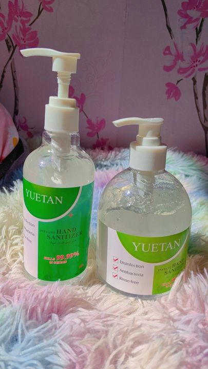 Yuetan Instant Hand Sanitizer Disinfection kilss 99.9 of Germs | Lazada PH