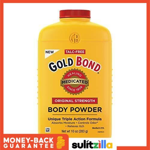 Gold Bond Medicated Talc-Free Original Strength Body Powder 10 oz ...