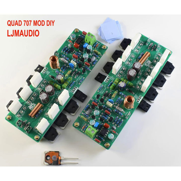 2 unit QUAD707 British Classic Amplifier 125W 8R, 250W 4R Stereo Audio ...