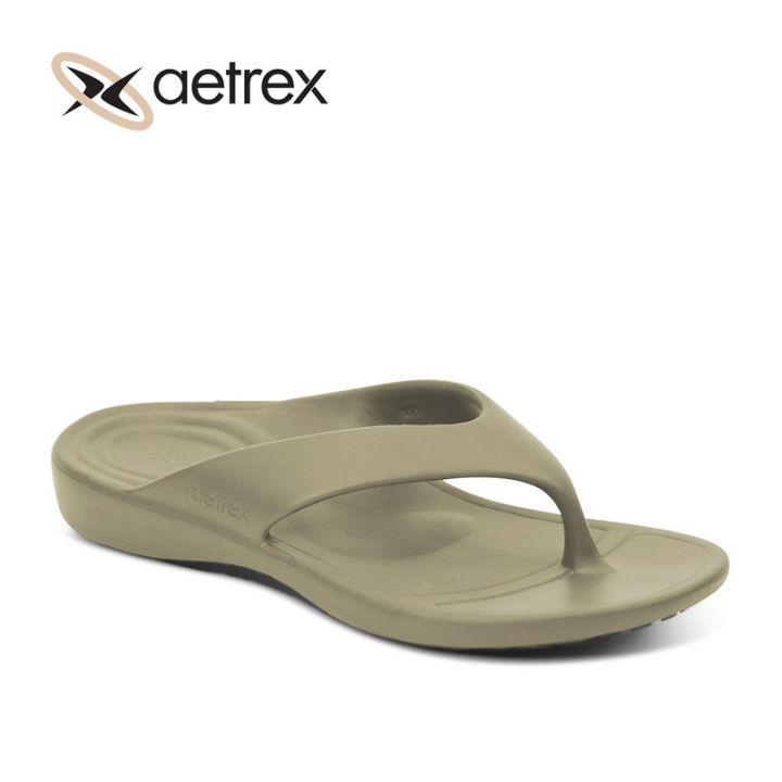 Aetrex Mens Lynco Flip Army | Lazada