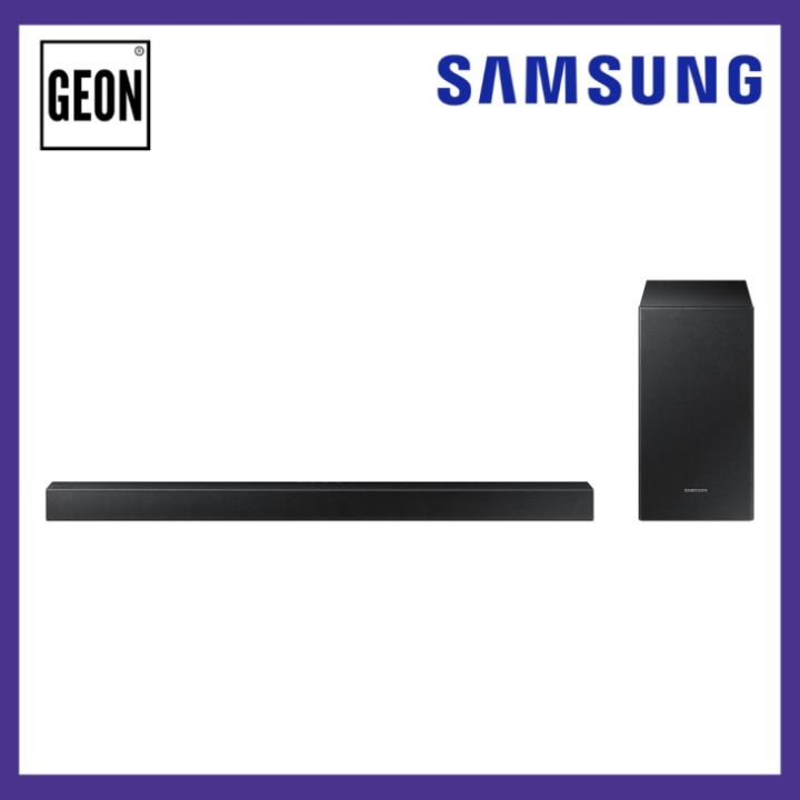 Samsung New T-Series Soundbar HW-T420 2.1ch with Sub woofer Powerful ...