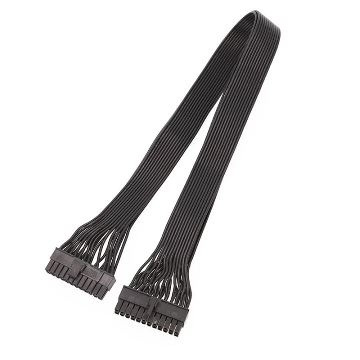 【QUT】-For Power 24-Pin Modular Cable 24-Pin PSU Flat Cable | Lazada.co.th