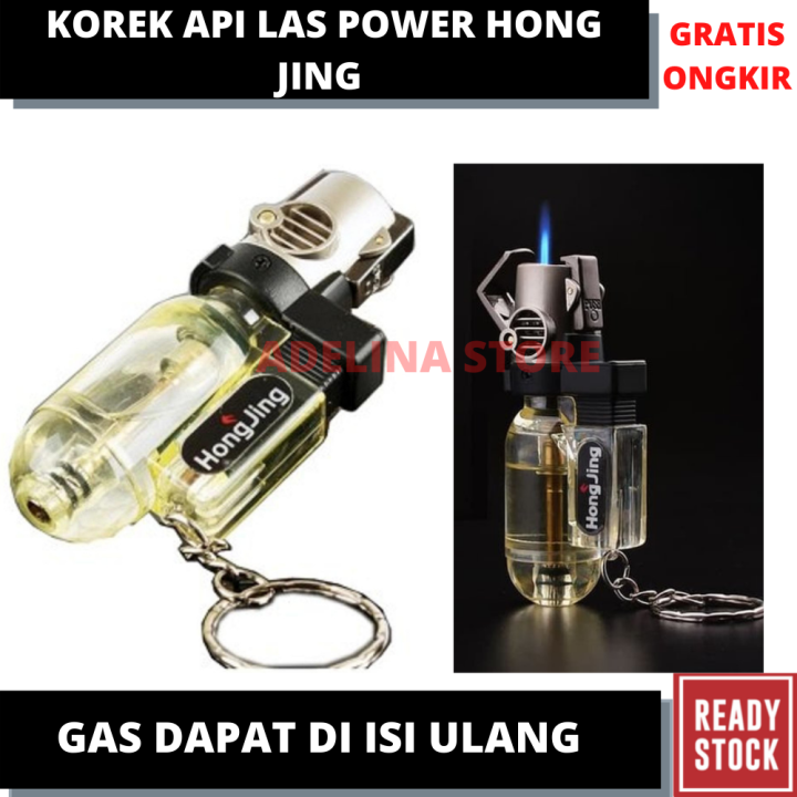 Korek Api Gas Jet Las Power Hong Jing / Korek Api Power Torch / Korek ...