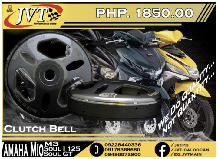 JVT Clutch Bell (Mio Sporty, Mioi125, Click125/150, Nmax/Aerox) | Lazada PH
