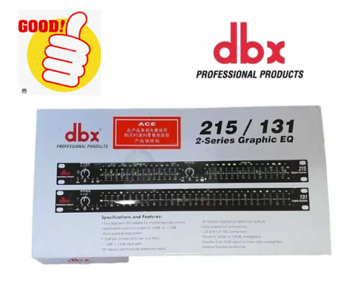 DBX 234/234XL Stereo 2 way/3 way / 4way Crossover, DBX 215 /131 2 ...