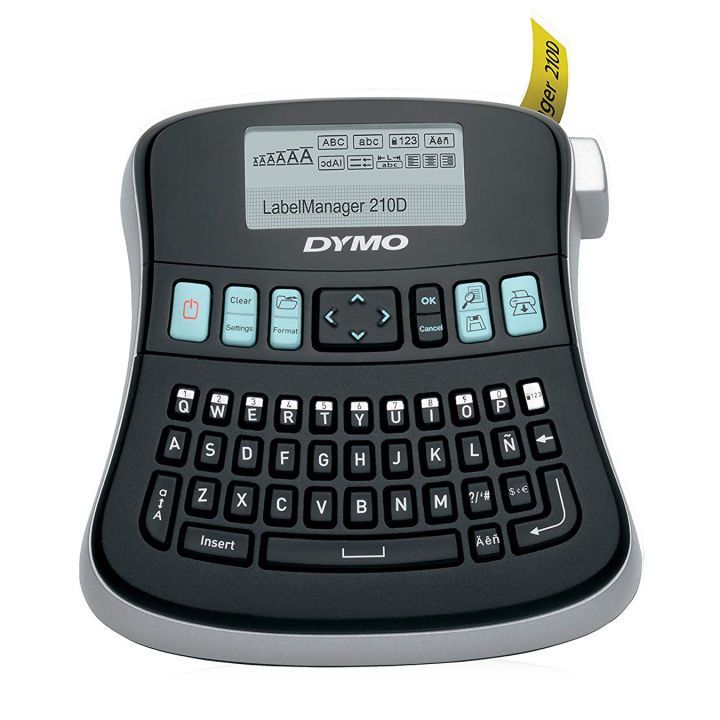 Dymo LM-210D Label Printer Machine LM-210D Hand-Held Portable Printer ...