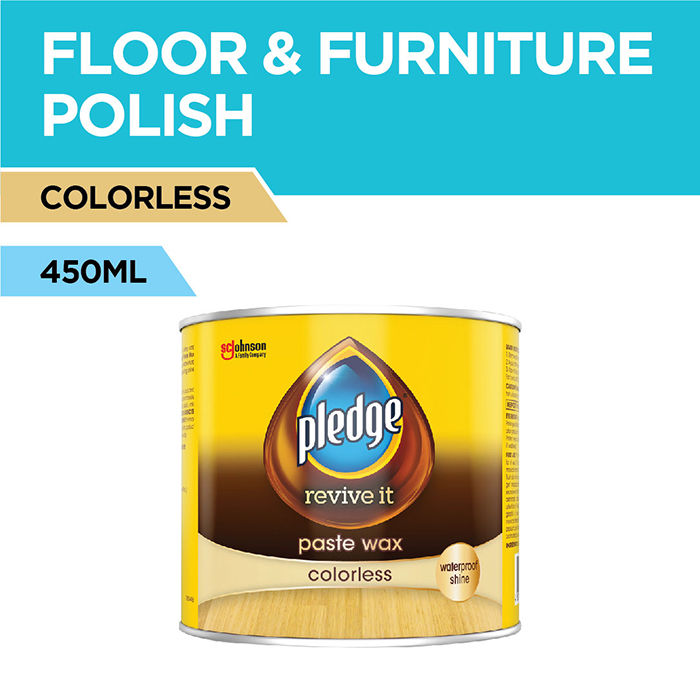 Pledge Paste Wax Colorless 450g | Lazada PH