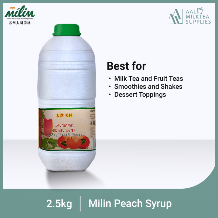 Milin Honey Peach Syrup 2.5KG | Lazada PH