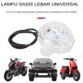 Lampu Kolong LED Bulat RGB Motor Mobil Truk Bus 12V - 24V Hexagonal ...