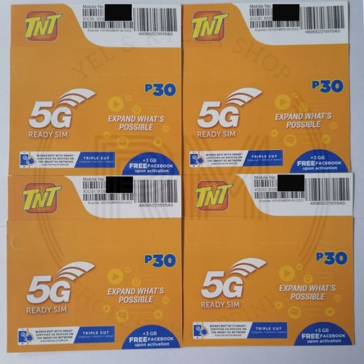 Brand New TNT simcard vanity /special numbers | Lazada PH