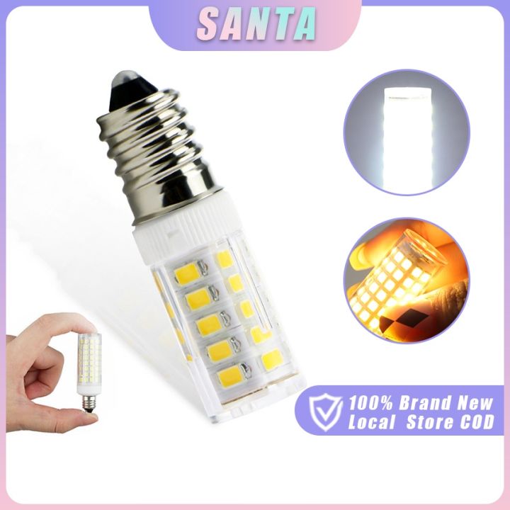 E12 Refrigerator Light LED Corn Bulb Lamp AC 220V 3W 360 Degree ...