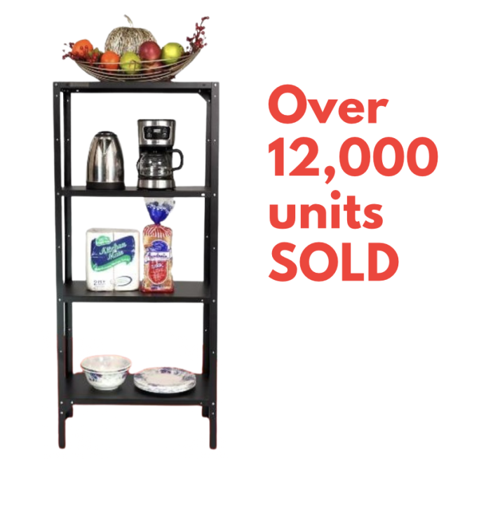 RYTStorage Multi-Purpose 4 Layer STORAGE RACK - High Quality Steel ...