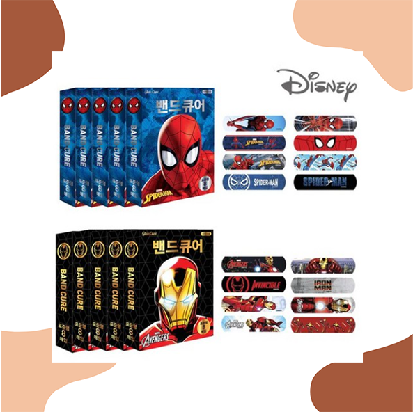 [DAISO] Spiderman Ironman Band-aid Bandage for Kids and Adult | Lazada PH