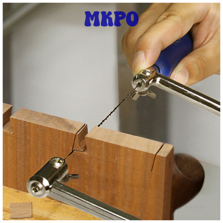 [MKPO] 4" 100mm Adjustable Multifunction Mini Hand Saw Fretsaw Hacksaw ...
