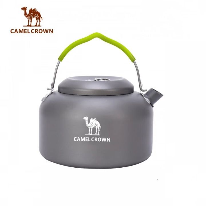 CAMEL CROWN 1.4L Camping Cookware Kettle Aluminum Alloy Coffee Pot ...