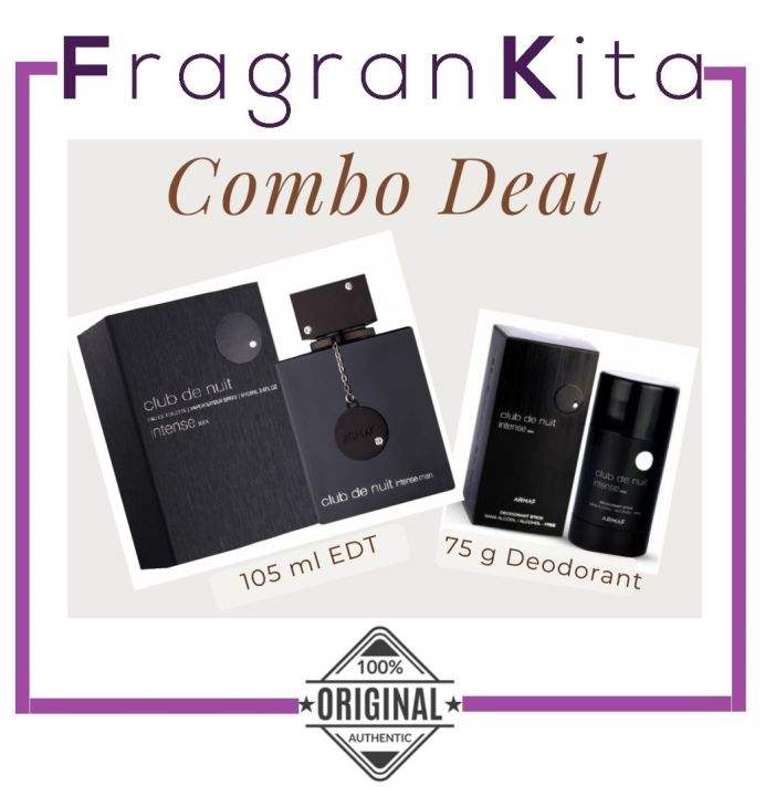 [COMBO DEALS] Armaf Club De Nuit Intense Men (CDNIM) | Lazada