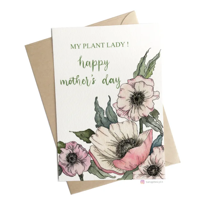 Bloom Where You're Planted: Mother's Day Card for the Plant-Loving Mom ...