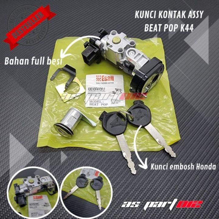 KUNCI KONTAK KOMPLIT BEAT POP / BEAT ESP / BEAT STREET SET KUNCI JOK ...