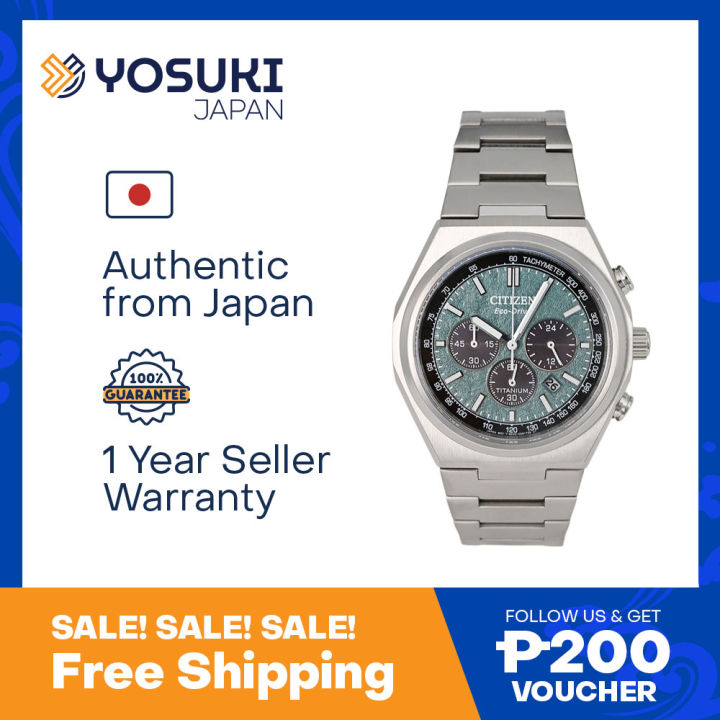 CITIZEN CA4610-85X CA4610 ZENSHIN Collection Chronograph Solar Silver ...