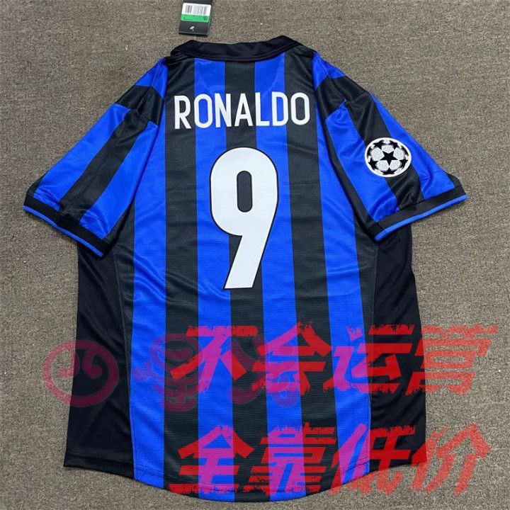 2025 British NEW 98-99 Inter Home Retro Jersey No. 9 Daluo Football ...