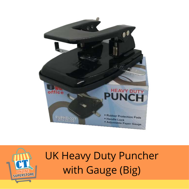 UK Heavy Duty Puncher with Chrome Handle (Big) | Lazada PH