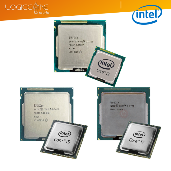Intel 3rd Gen Processor i3/i5/i7 IVY Bridge 1155 REFURBISHED | Lazada PH