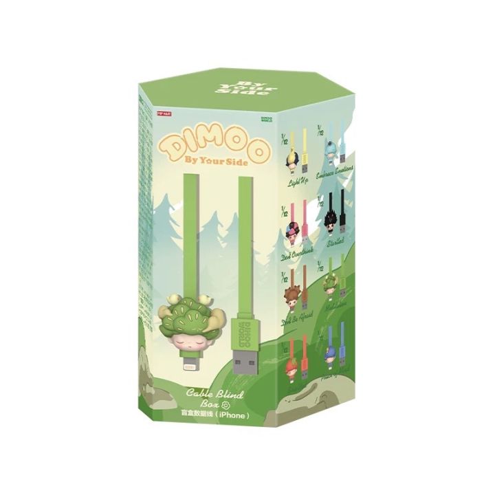 พร้อมส่ง Popmart - สายชาร์จ Type-C/Iphone DIMOO By Your Side Series ...