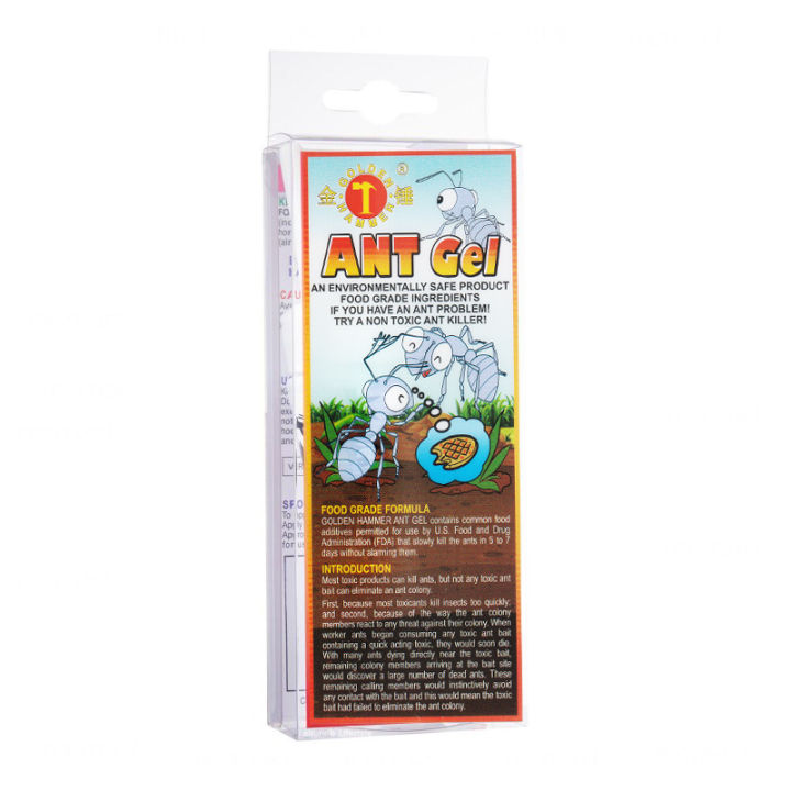 Golden Hammer Ant Gel for Ant Killer and Ant Bait [30 Grams Food Grade ...