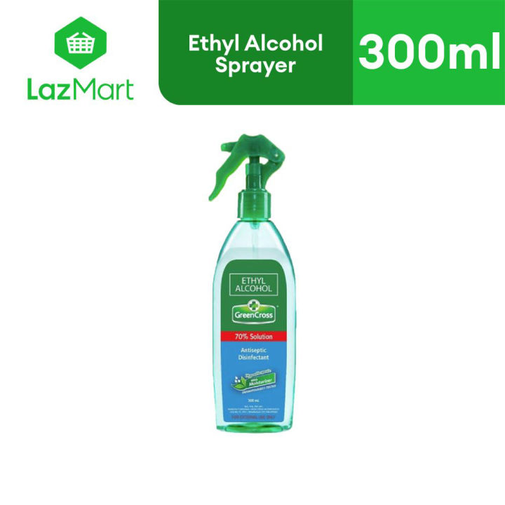 Green Cross Alcohol 70% Ethyl with Moisturizer 300ml | Lazada PH