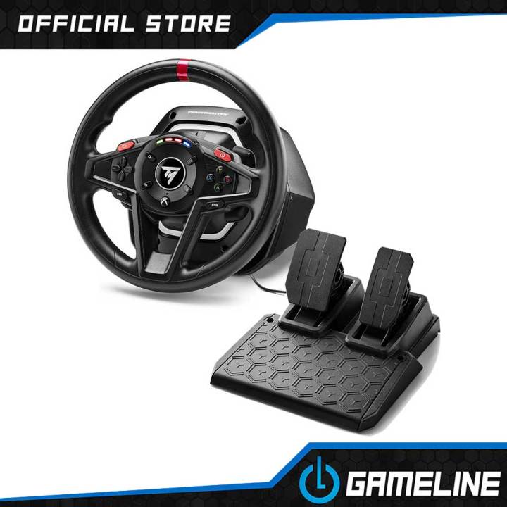 Thrustmaster T128, Force Feedback Racing Wheel with Magnetic Pedals, Xbox Series X|S, Xbox One ...