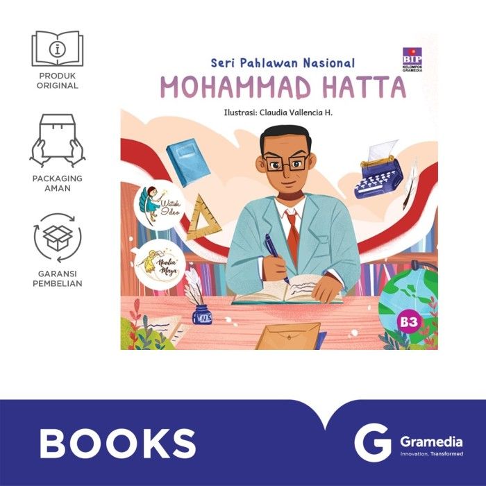BUKU SERI PAHLAWAN NASIONAL: MOHAMMAD HATTA | Lazada Indonesia