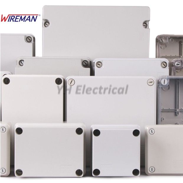 WIREMAN Weatherproof Enclosure Box IP56 /Junction Box/ PVC Electrical ...