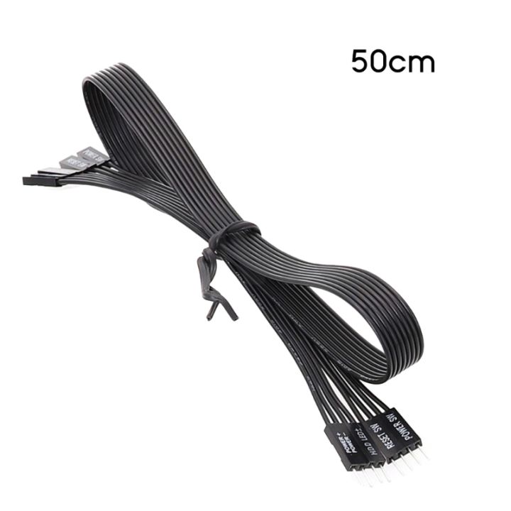 For Motherboard Switch Hard Disk Ssd Led Pled Power Reset Sw Extension
