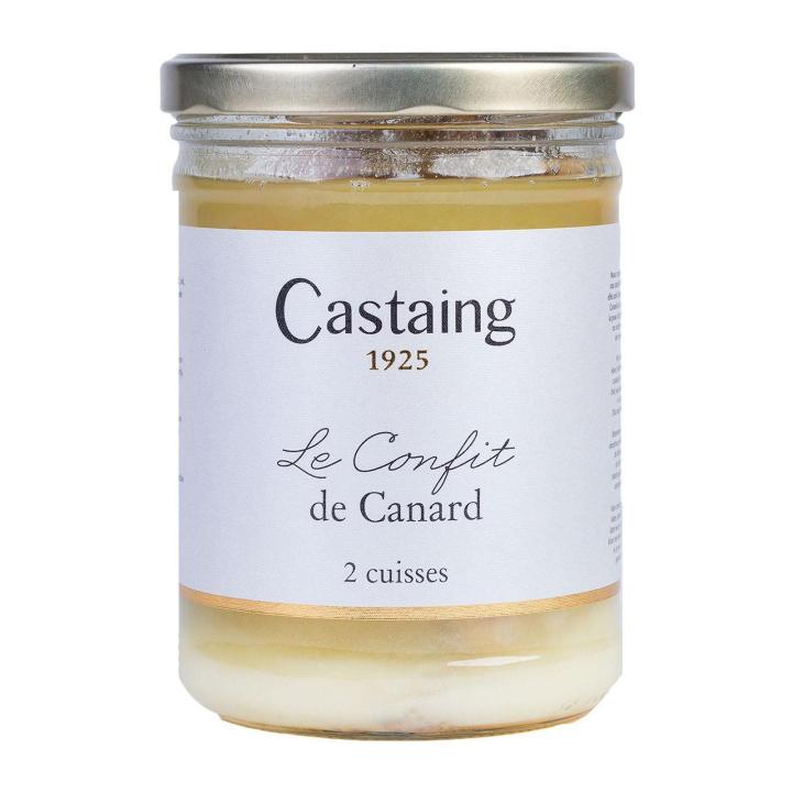 Castaing Confit De Canard 2 Cuisses (Duck Confit -2 Legs) Canned Meat ...