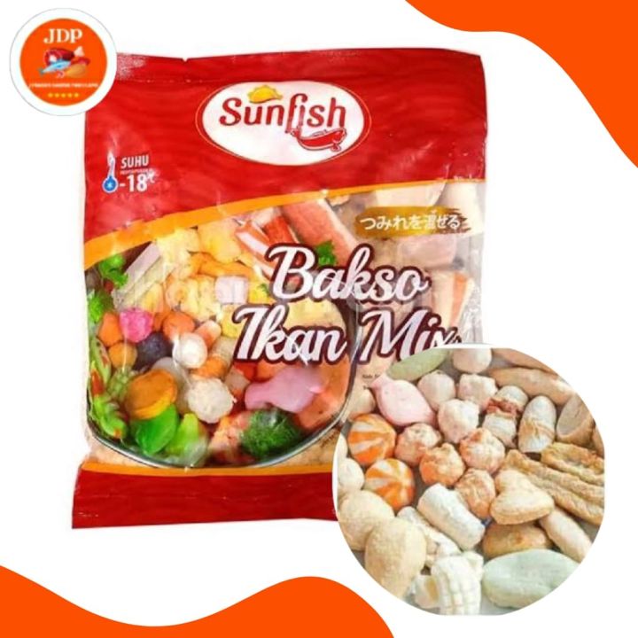 BAKSO IKAN SEAFOOD MIX CAMPUR SUNFISH SUKI FROZEN FOOD | Lazada Indonesia