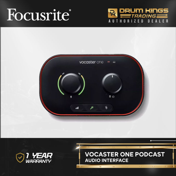 Focusrite Vocaster One Podcasting Audio Interface | Lazada PH