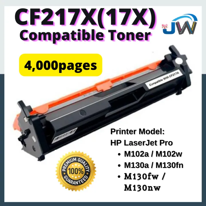 HP 17a Laser Toner Cartridge CF217 CF217A 217 17A CF217X For HP ...
