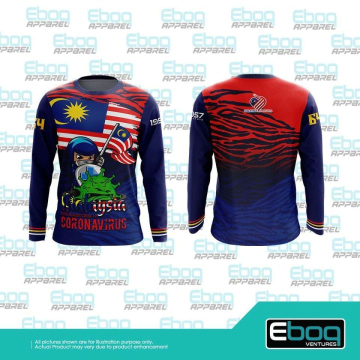 [Ready Stock] Baju Merdeka 07 2021 Sublimation / Baju Merdeka 64 ...