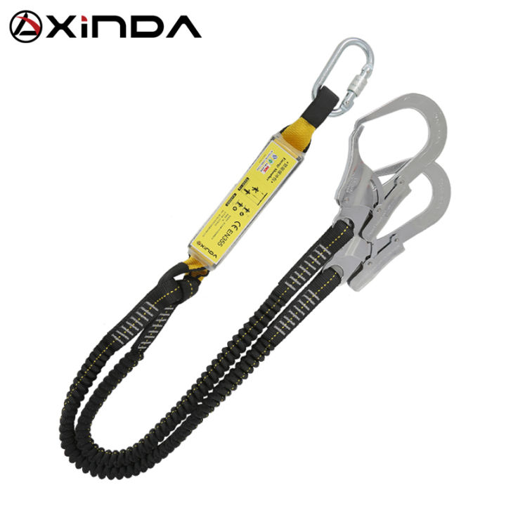 XINDA high quality lanyard with/without energy absorber for fall ...
