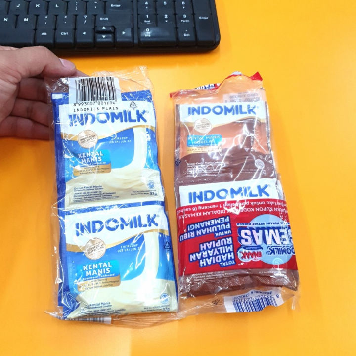 RTG 6SACHET - INDOMILK SUSU KENTAL MANIS / INDOMILK SKM SACHET 6PCS ...