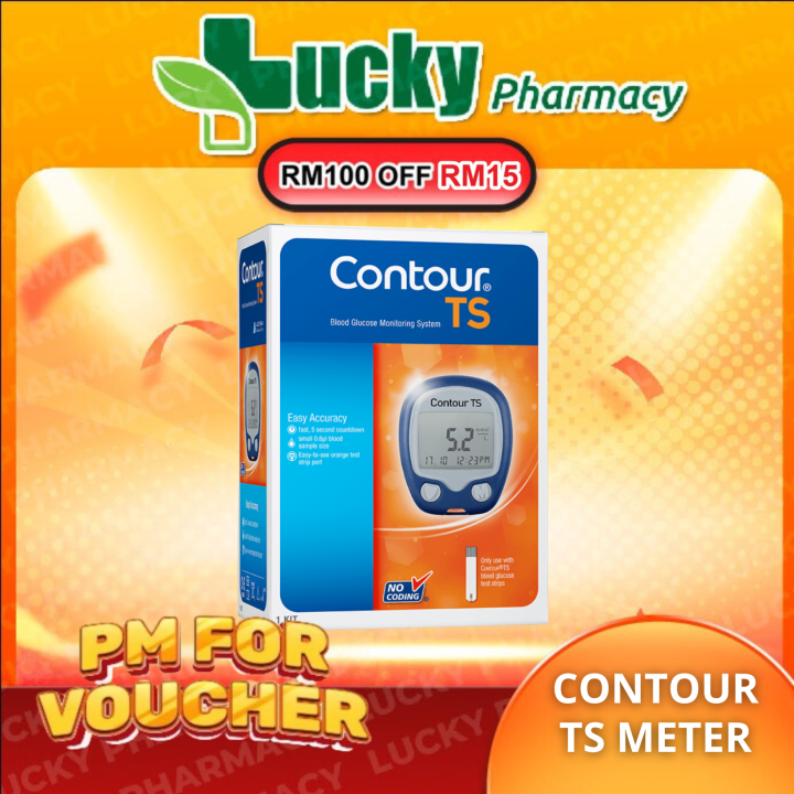 CONTOUR TS BLOOD GLUCOSE METER KIT | Lazada